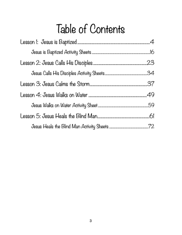 Teaching the Bible: Unit 6